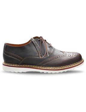 Zapato bostoniano Hamilton piel con diseño corte láser